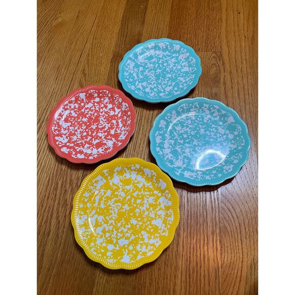 The Pioneer Woman | Dining | Set Of 4 Pioneer Woman 65 Appetizer Plates ...